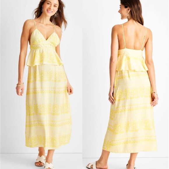 Future Collective for Target | Dresses | Floral Print Sl Empire Ruffle ...